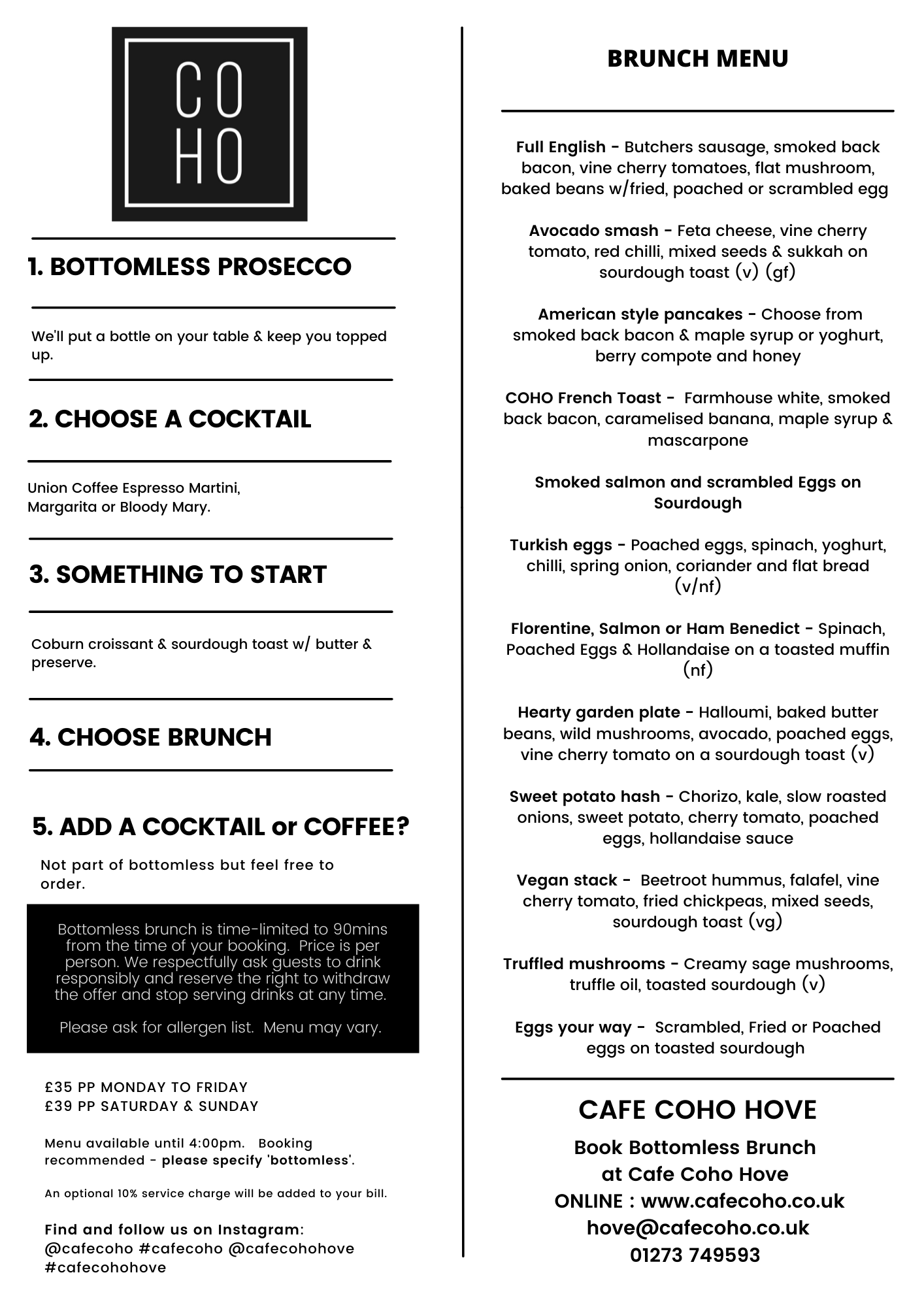 COHO Hove - Cafe Coho